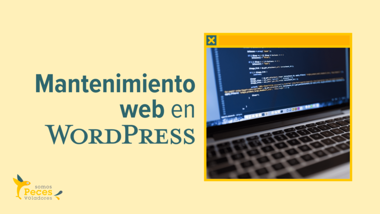 Mantenimiento web WordPress